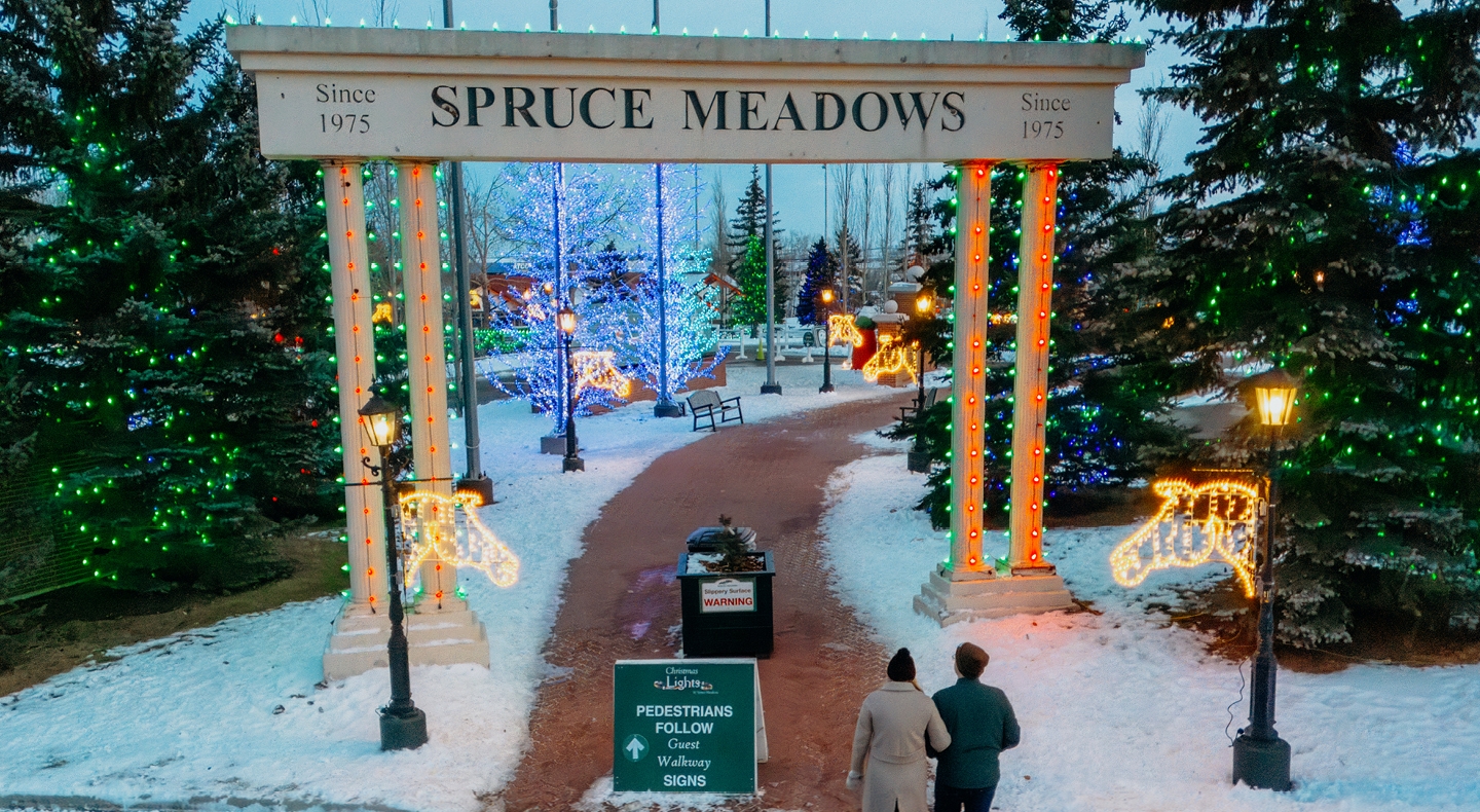 Spruce Meadows | Christmas Lights at Spruce Meadows